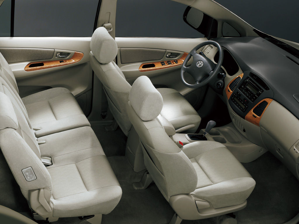 Toyota Innova technical specifications and fuel economy